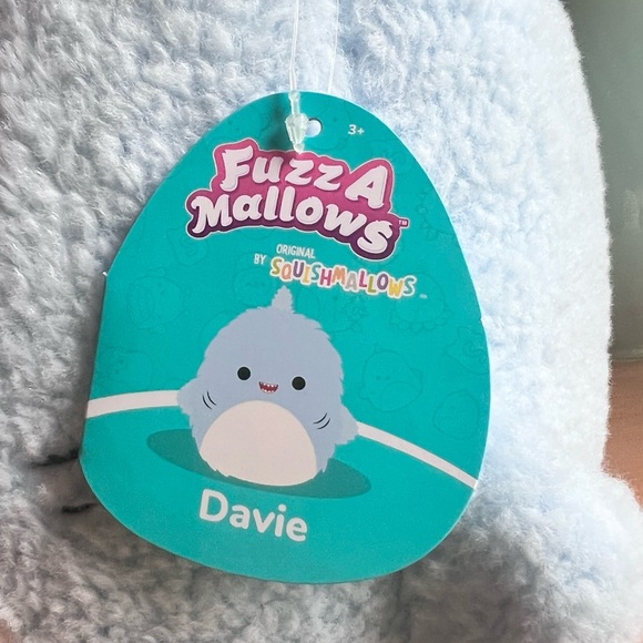 Squishmallows | Toys | Davie The Shark Fuzzamallows 2 222 Squishmallows ...